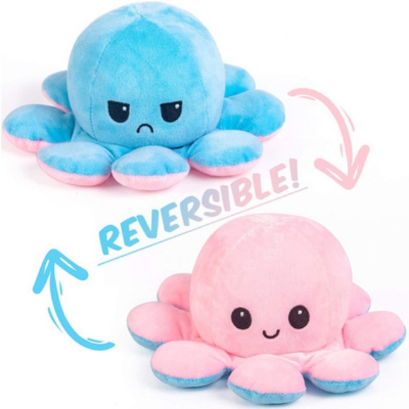TeeTurtle | Toys | 2 Teeturtle Reversible Octopus Plushie | Poshmark